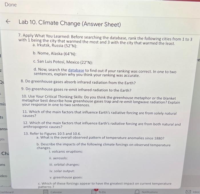 7. Apply What You Learned: Before searching the | Chegg.com
