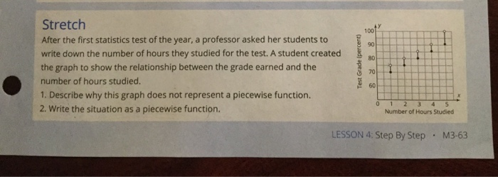 Solved Stretch After the first statistics test of the year, | Chegg.com