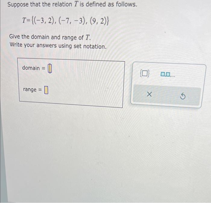 Solved Suppose that the relation T is defined as follows. | Chegg.com
