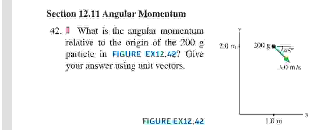 Solved Section 12.11 ﻿Angular MomentumII What is the angular | Chegg.com