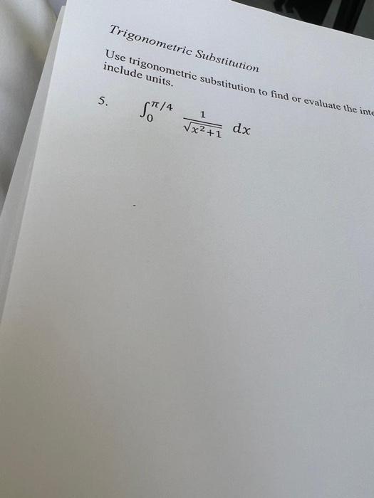 Solved Setup a definite integral and integrate to find the | Chegg.com