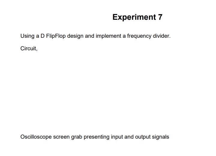Solved Equipment:BreadBoard+ ﻿wiresPower SupplyFunction | Chegg.com
