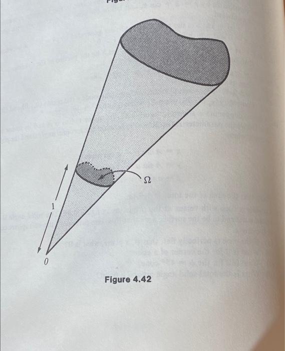 Solved Show 17. Consider a cone with vertex at the origin, | Chegg.com