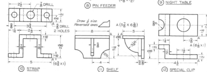 Solved Draw isometric views of listed numbers. The | Chegg.com
