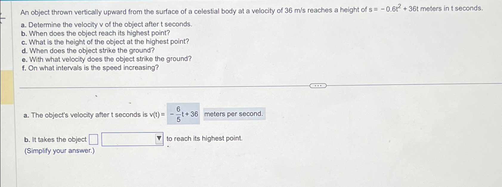An Object Thrown Vertically Upward From The Surface