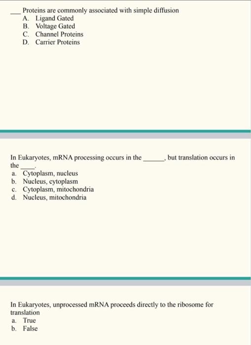Solved Place examples in order from lowest (simple) to | Chegg.com