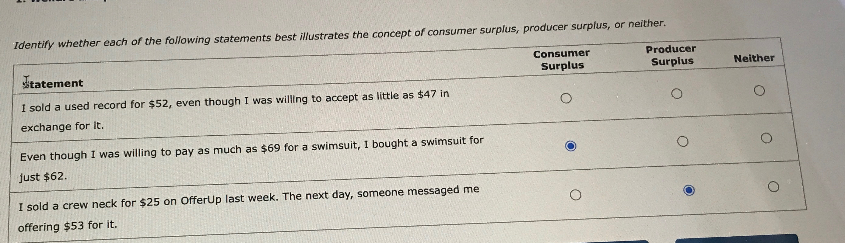 Solved Identify whether each of the following statements | Chegg.com