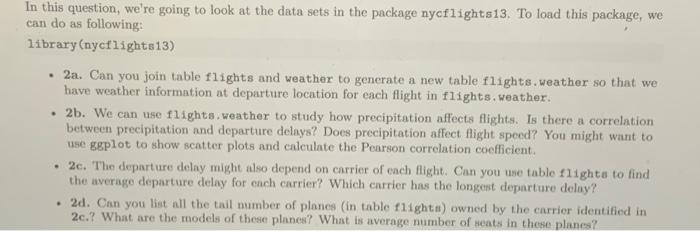 Solved In this question, we're going to look at the data | Chegg.com