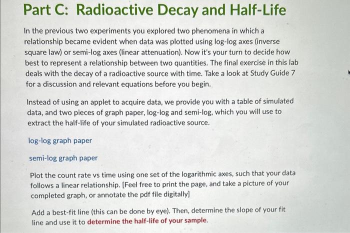 Solved In the previous two experiments you explored two | Chegg.com