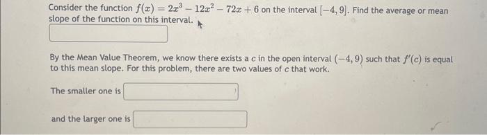 Solved Consider the function f(x)=10x+8 on the interval | Chegg.com
