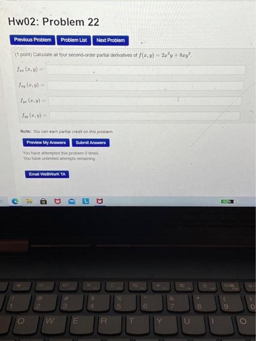Solved Hw02: Problem 22 Previous Problem Problem List Next | Chegg.com