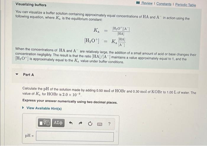 Solved Review | Constants 1 Periodic Table Visualizing | Chegg.com