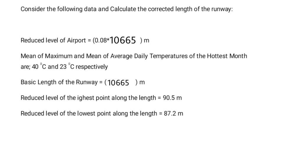 Solved Consider the following data and Calculate the | Chegg.com