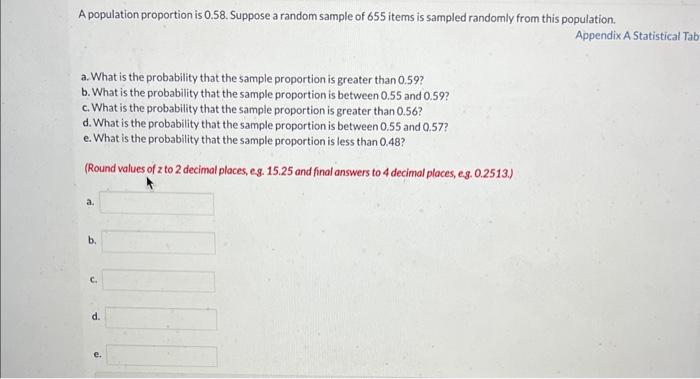 Solved Appendix A Statistical Tables a. What is the | Chegg.com