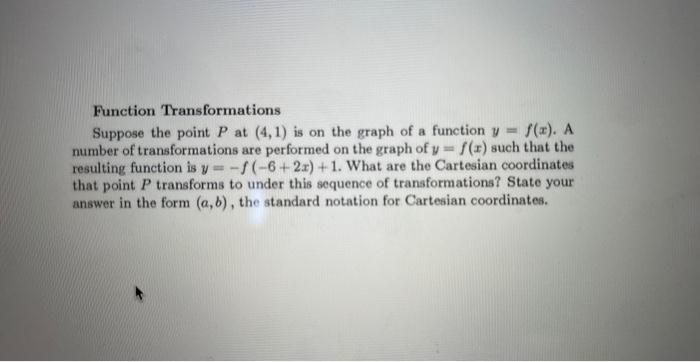 Solved Domain and Range Let the function f be defined by | Chegg.com