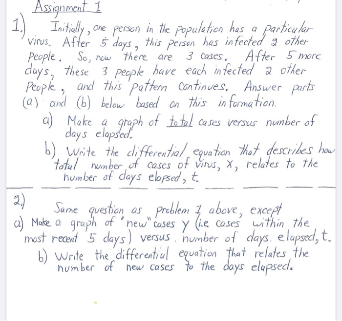 Solved One this 3 cases. Assignment 1 Initially, in the | Chegg.com