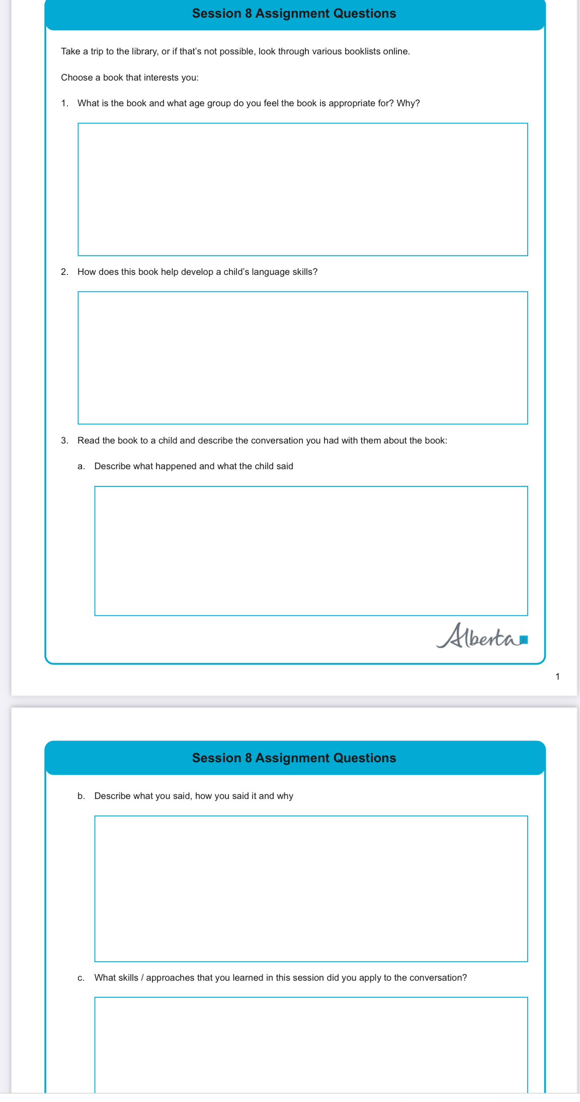 Solved Session 8 ﻿Assignment QuestionsTake a trip to the | Chegg.com