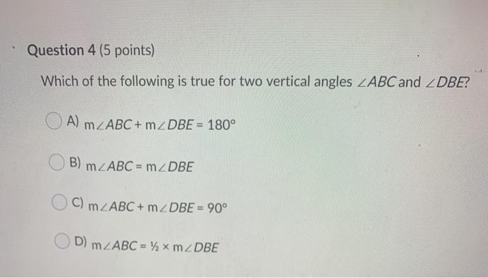 Solved Question 3 (5 points) Saved D с Р A Q B In the | Chegg.com