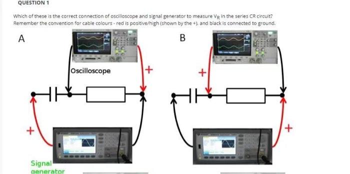 Solved QUESTION 1 Which of these is the correct connection | Chegg.com