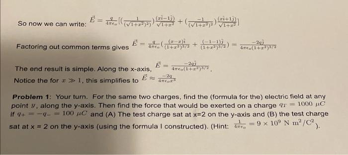Solved HWK 2 Ch. 21 E-fields and Forces. Why you are doing | Chegg.com Solved HWK 2 Ch. 21 E-fields and Forces. Why you are doing | Chegg.com