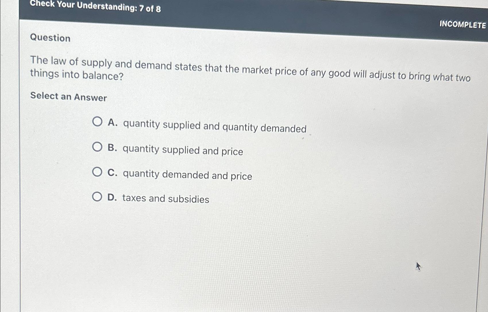 Solved Check Your Understanding: 7 ﻿of | Chegg.com