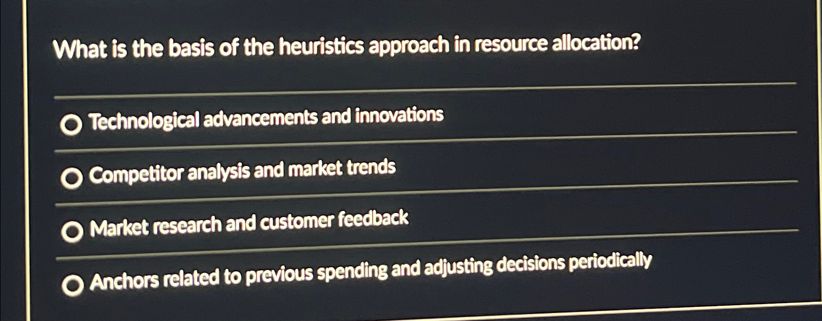Solved What is the basis of the heuristics approach in | Chegg.com