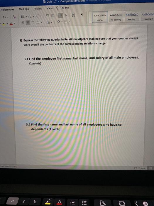 Solved Quiz1 7 Compatibility Mode Saved To My Mac Ut