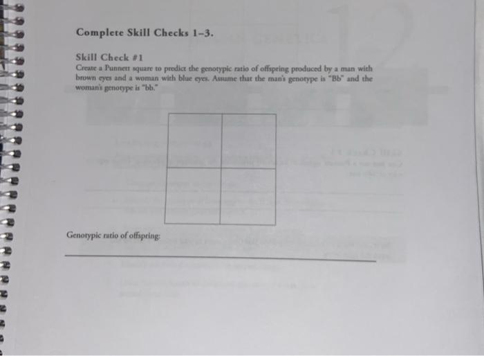 Solved Complete Skill Checks 1-3. Skill Check #1 Create a | Chegg.com