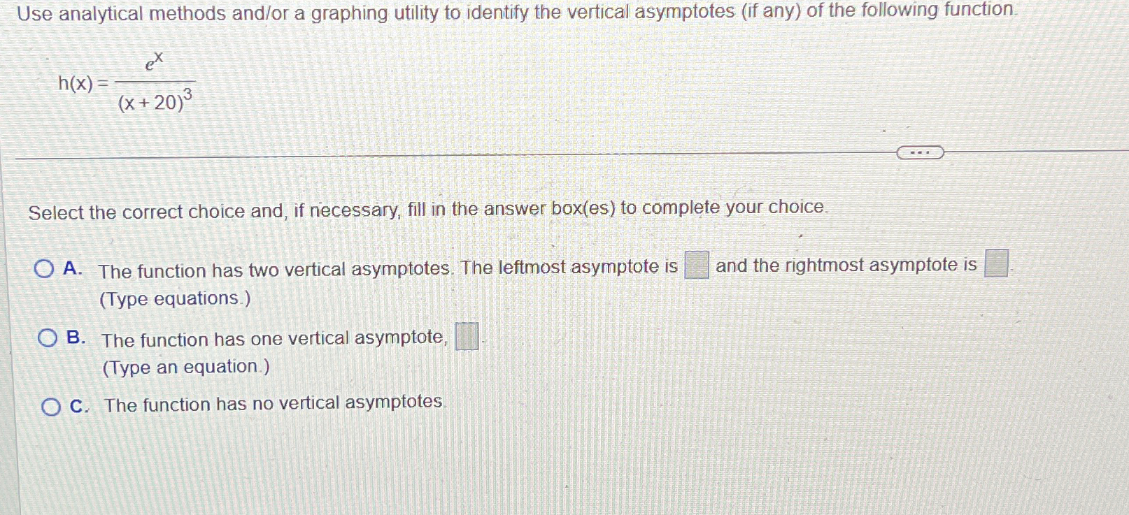 Solved Use analytical methods and/or a graphing utility to | Chegg.com