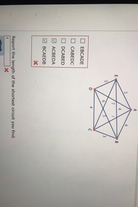 Solved Apply the improved nearest-neighbor algorithm to the | Chegg.com