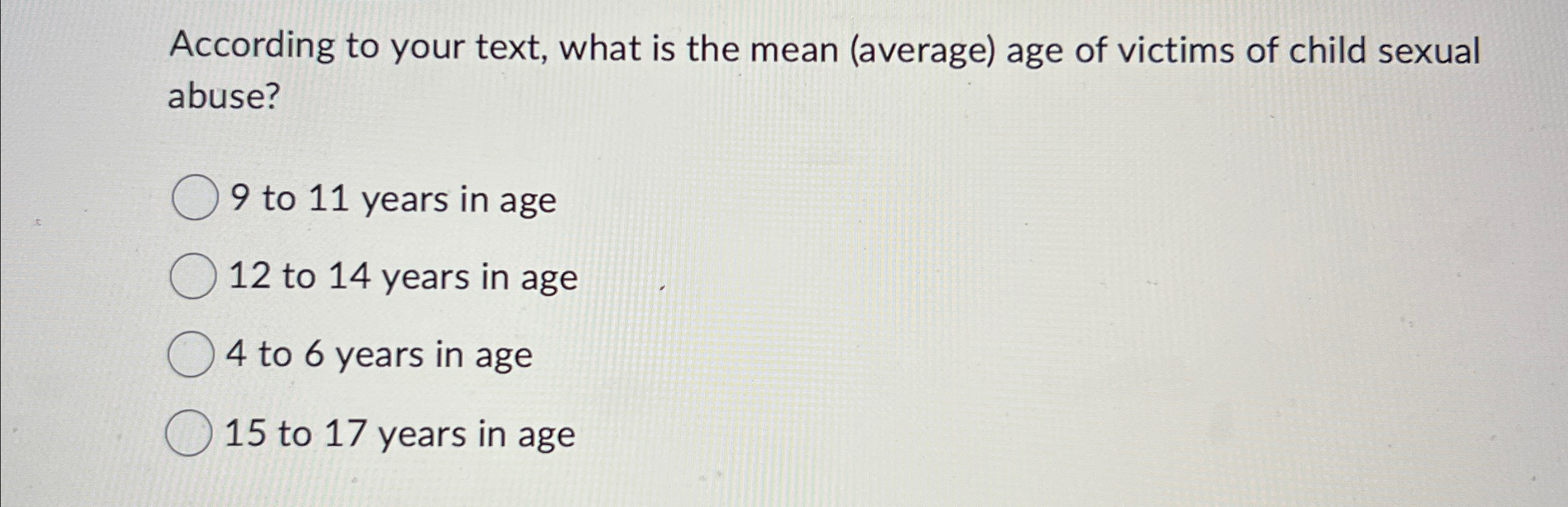 Solved According to your text, what is the mean (average) | Chegg.com