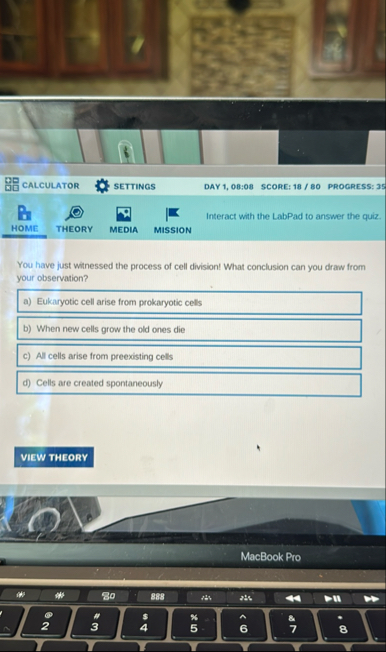 Solved You have just witnessed the process of cell division! | Chegg.com
