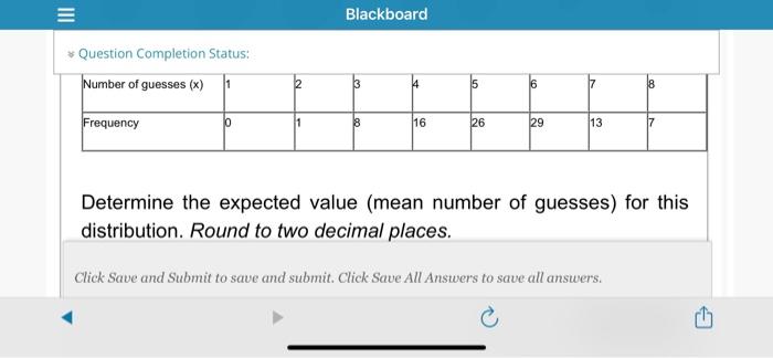 Solved Question Completion Status: Determine the expected | Chegg.com Solved Question Completion Status: Determine the expected | Chegg.com