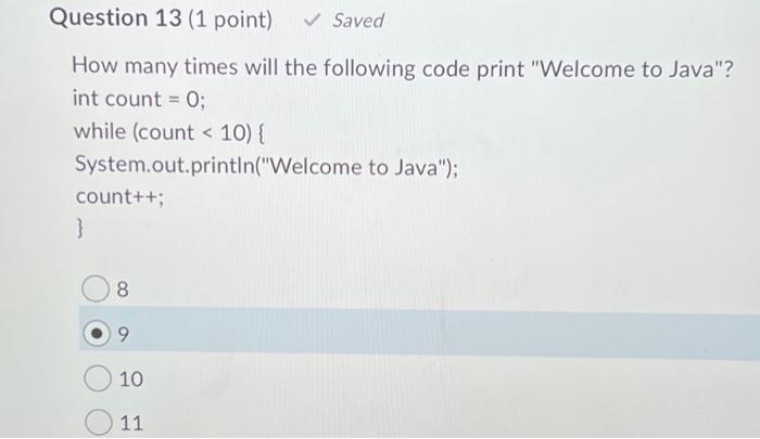 Solved Question 8 (1 point) This is a value that signals | Chegg.com