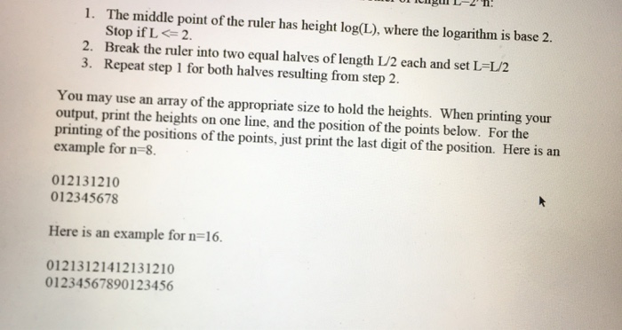 Solved Recursion 1 (40 marks) Write a recursive method that | Chegg.com