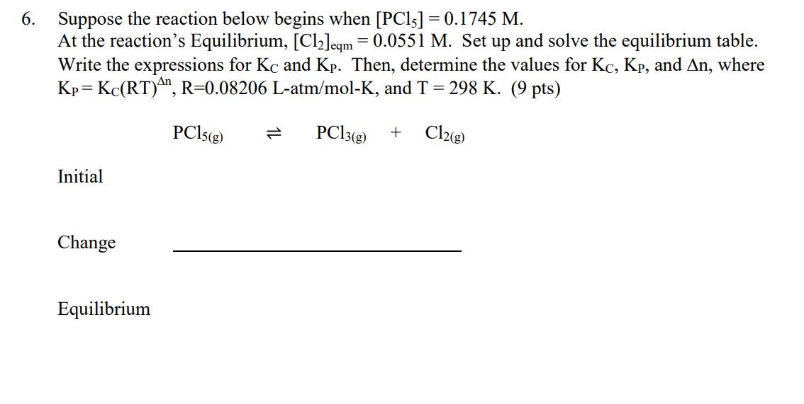Solved Suppose the reaction below begins when | Chegg.com