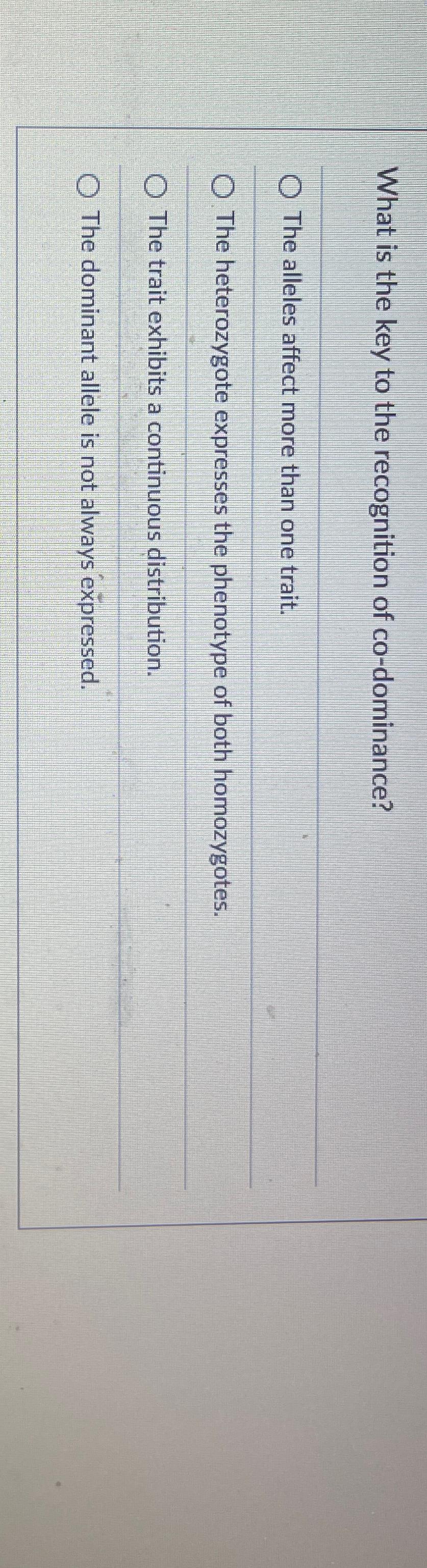 Solved What is the key to the recognition of | Chegg.com
