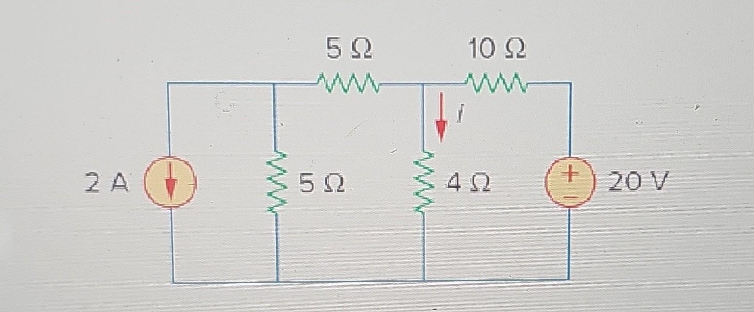 Solved use source transformation to solve this circuit | Chegg.com