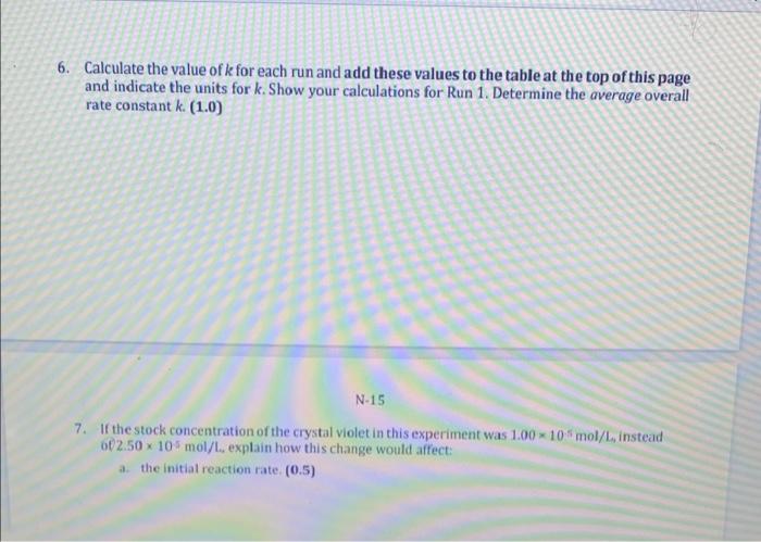 Solved 3. Explain how you can determine the pseudo rate | Chegg.com