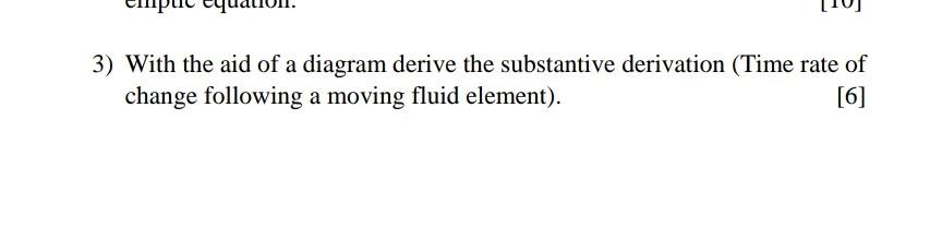 Solved 3) With the aid of a diagram derive the substantive | Chegg.com
