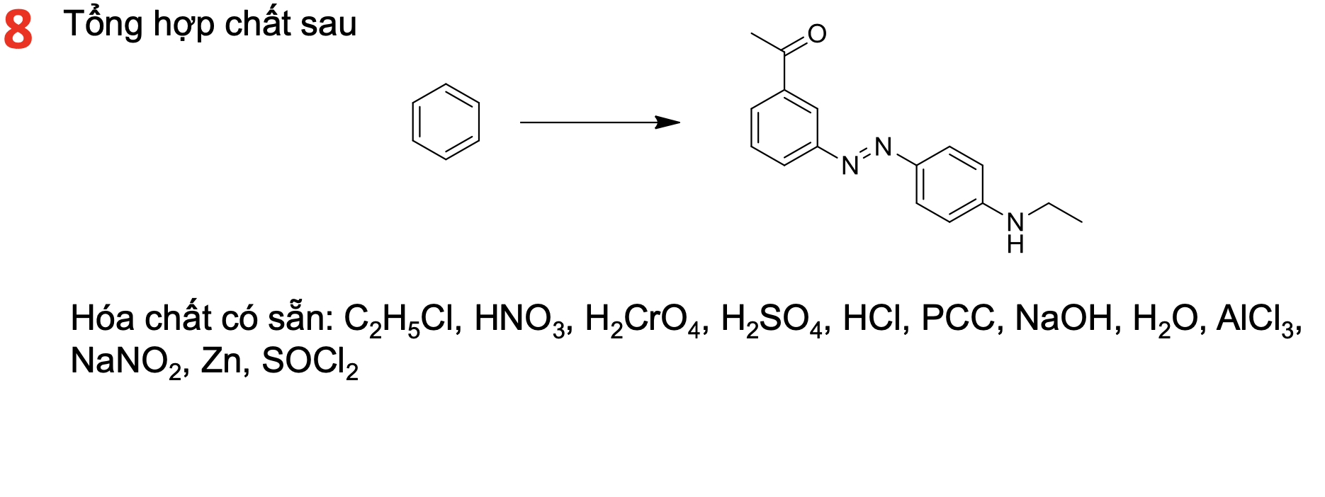 Prepare this subtance from: | Chegg.com