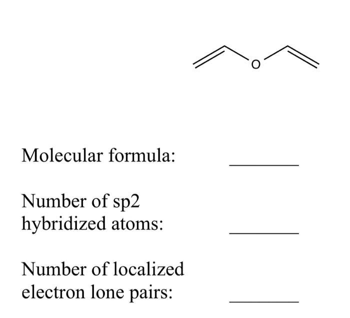 Solved what is the number of sp2 atoms? the correct answer | Chegg.com