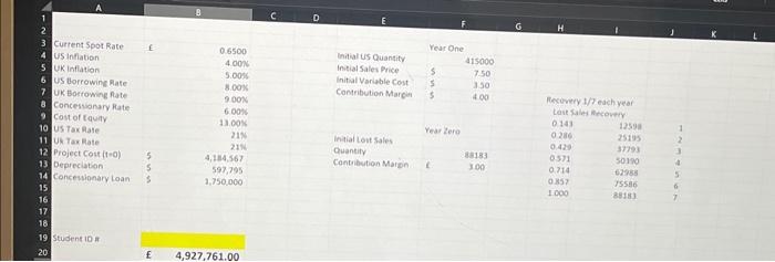I need to fill in all the blank spaces | Chegg.com