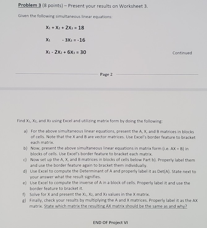 Solved Problem 3 (8 points) - Present your results on | Chegg.com