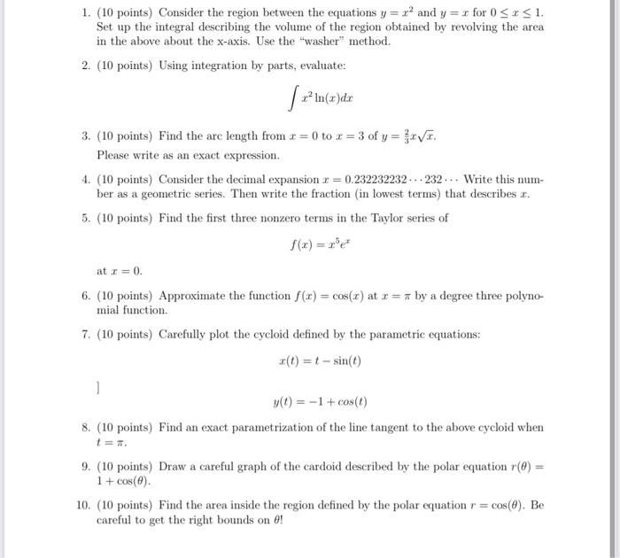 Solved plz i want the answer of them all pllllzand i have | Chegg.com