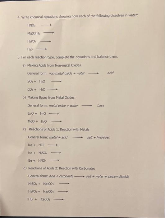 Solved Acids and Bases Worksheet 1. Acids and bases share | Chegg.com
