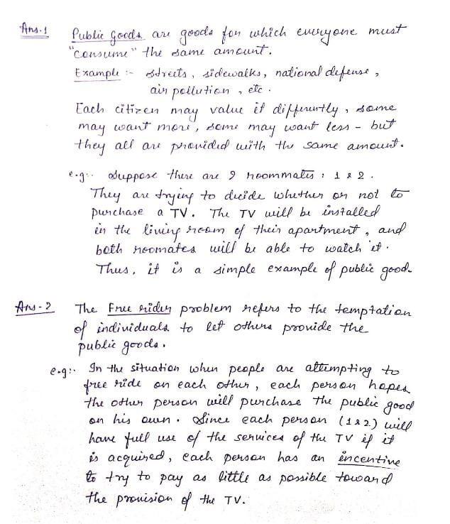 Solved i need some one type these hand written answers on | Chegg.com
