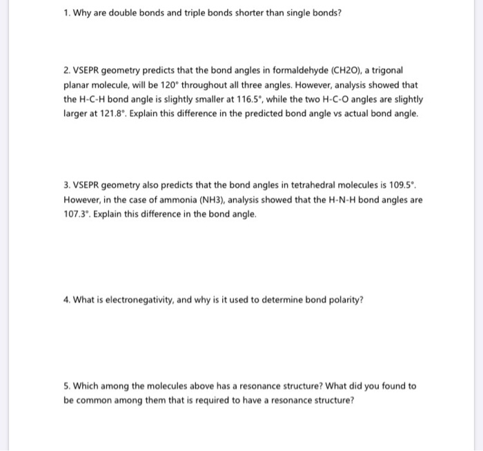 Solved Bond Lengths Chemical Formula Lewis Structure Drow | Chegg.com