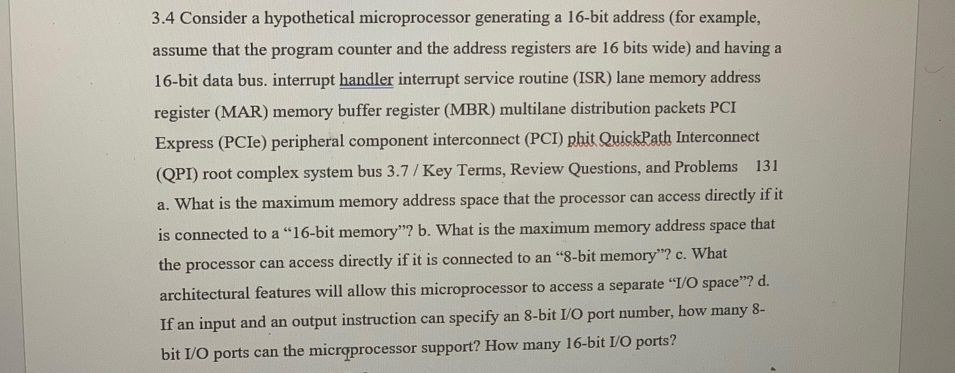 Solved 3.4 Consider a hypothetical microprocessor | Chegg.com Solved 3.4 Consider a hypothetical microprocessor | Chegg.com