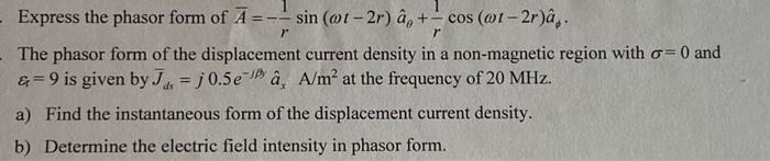 Solved Express the phasor form of | Chegg.com